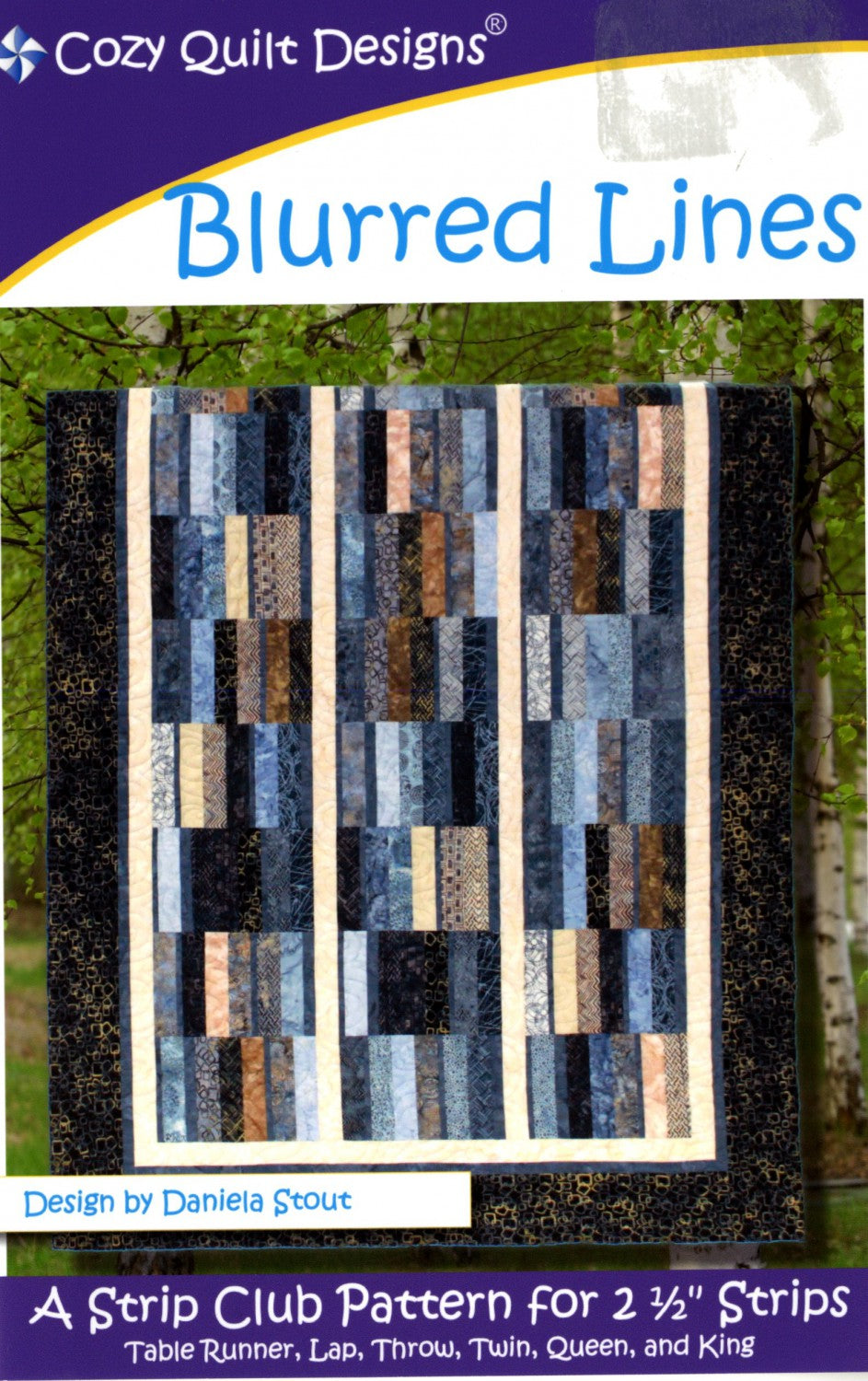 Blurred Lines Quilt Pattern – Quilting B & More